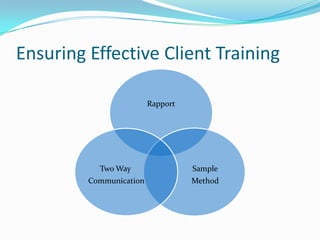 Training External Customers | PPTX