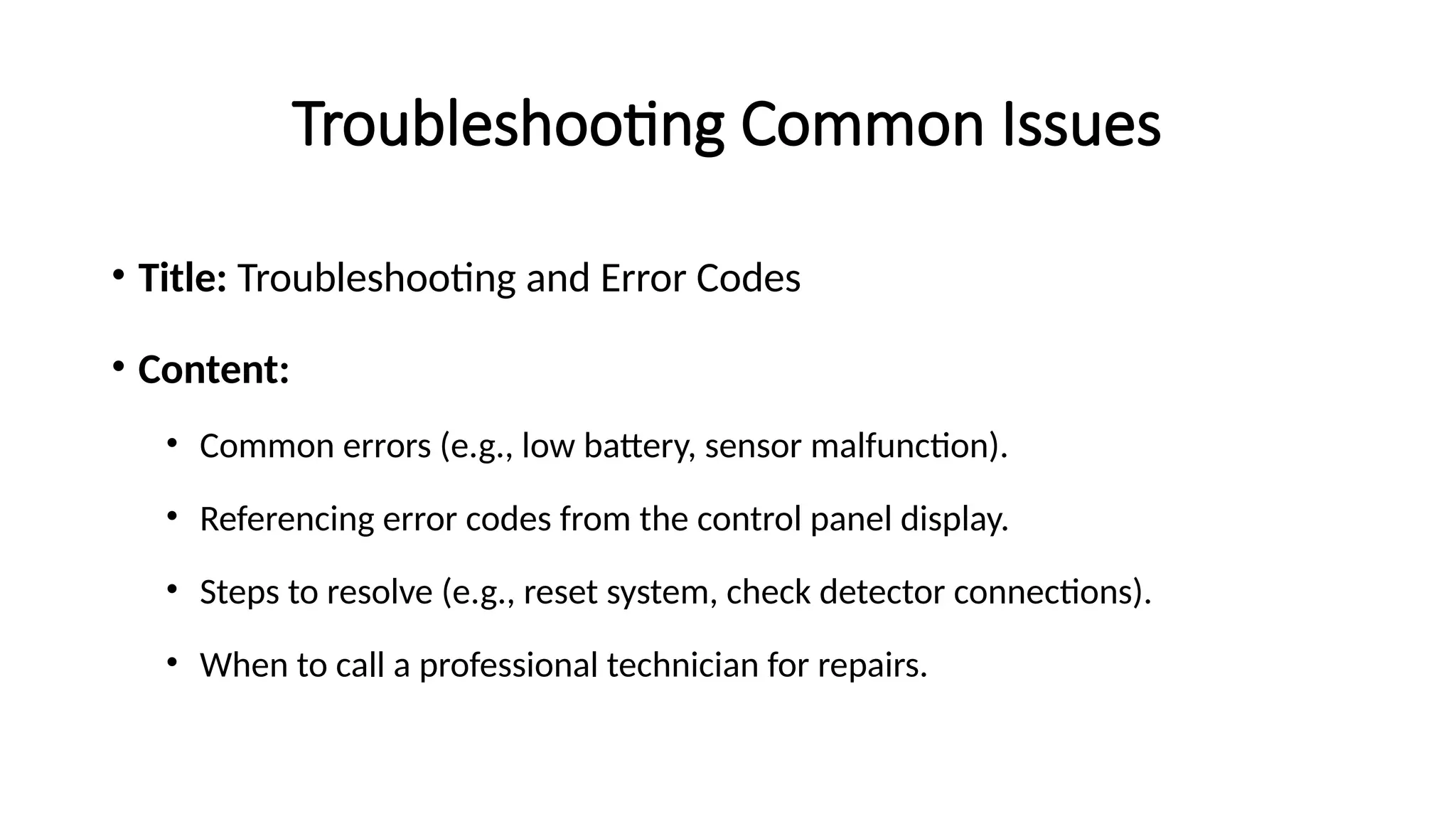 TRAINING AND GUIDE FOR FIRE ALARM SYSTEM | PPT