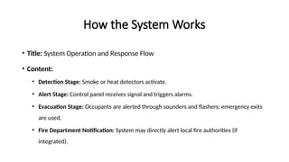 TRAINING AND GUIDE FOR FIRE ALARM SYSTEM | PPT