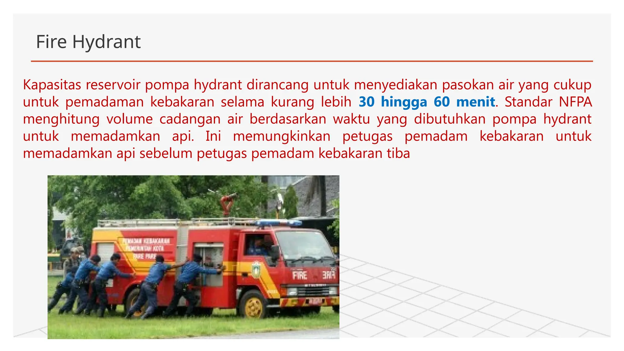 Training materials - All about Fire Hydrant Pump | PPTX