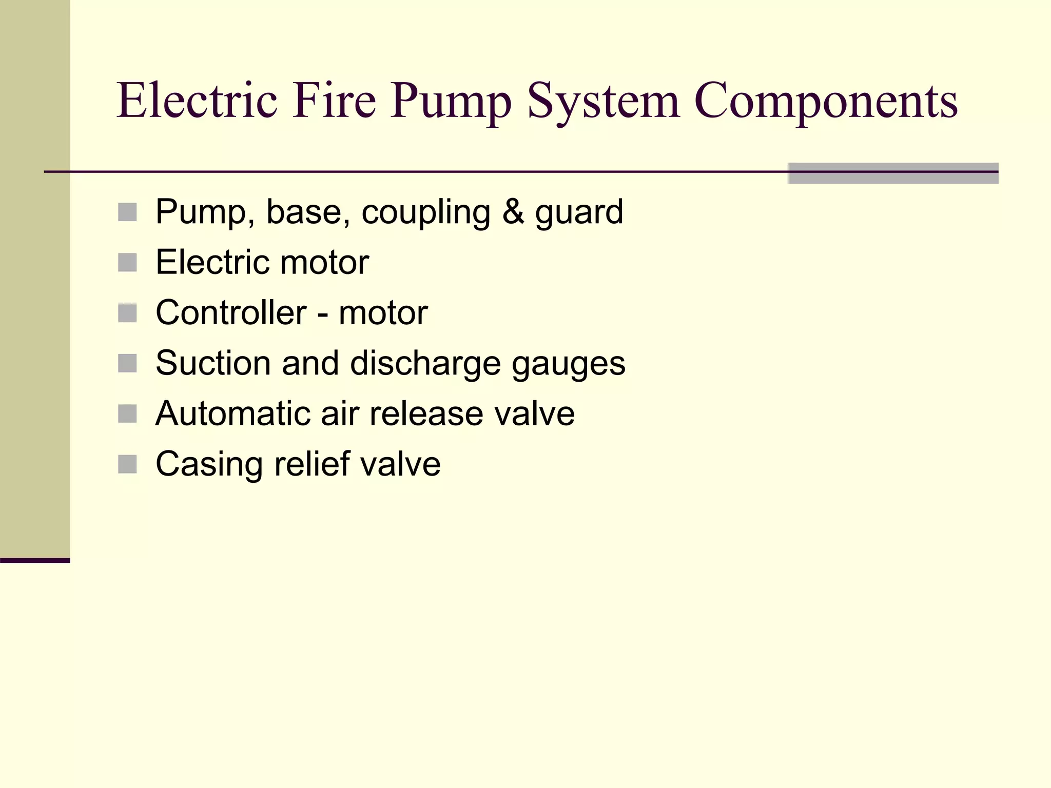 Training Fire Water Pump.ppt