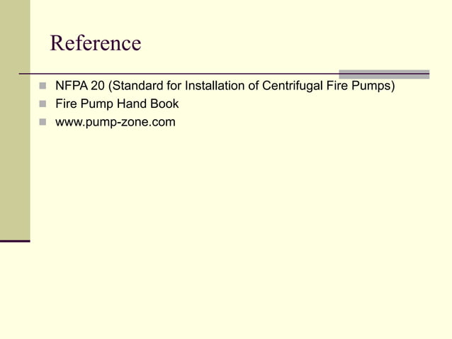 Training Fire Water Pump.ppt