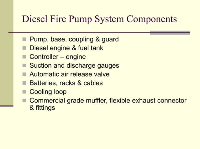 Training Fire Water Pump.ppt