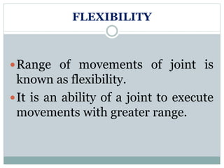 Mean and Methods of Flexibility Development | PPT