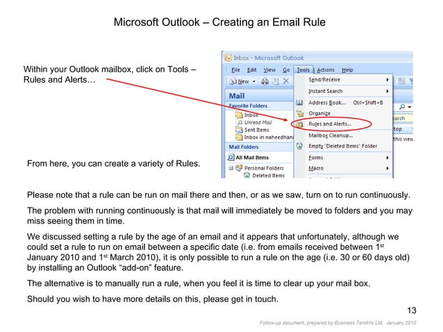 Training Follow Up Document | PPT