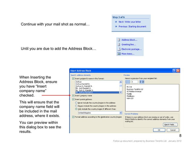 Training Follow Up Document | PPT