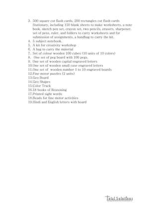 Training for all types of learning difficulties | PDF