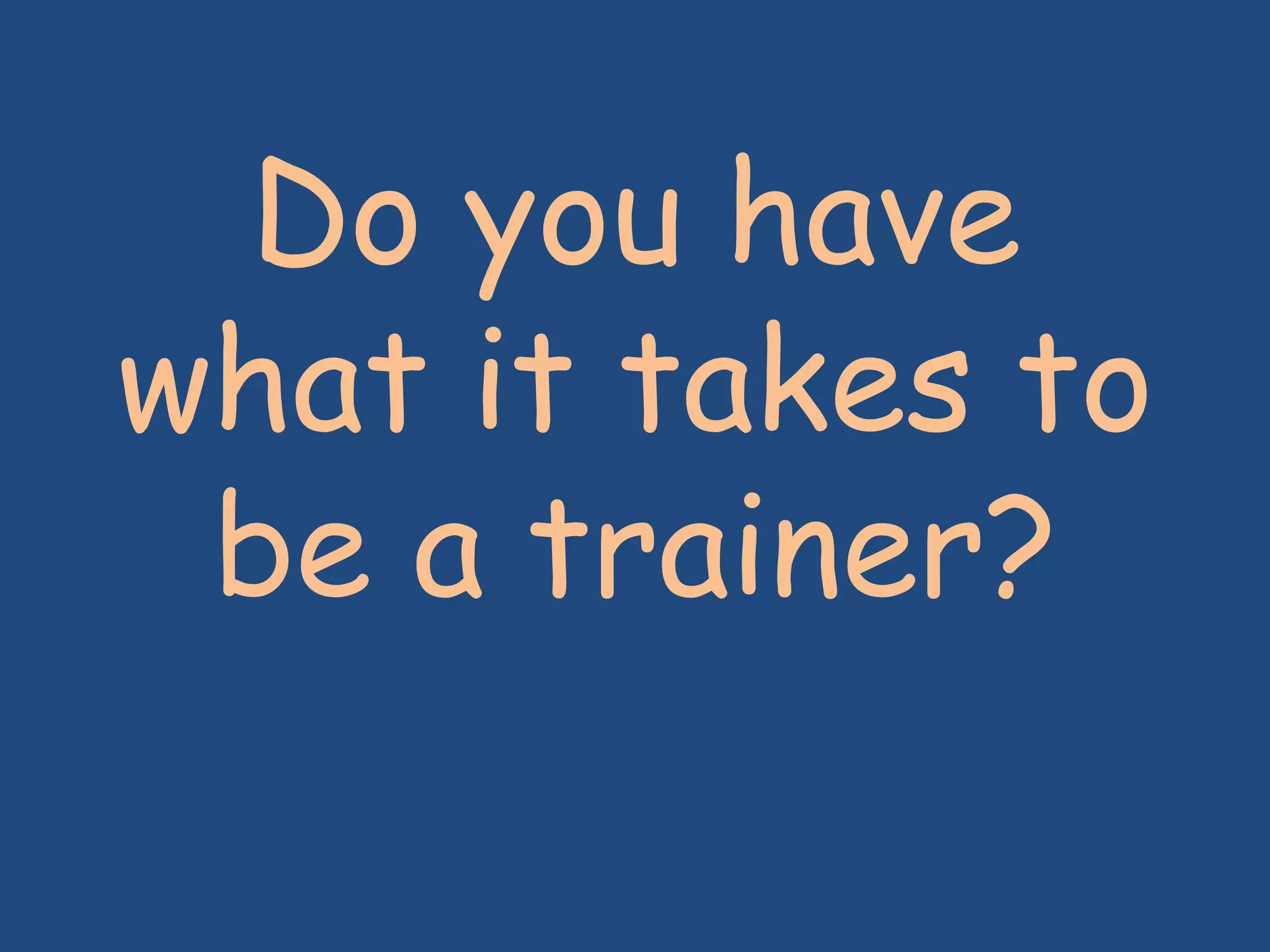 80 PPTS-TRAINING FOR DUMMIES-KEY IDEAS | PPT