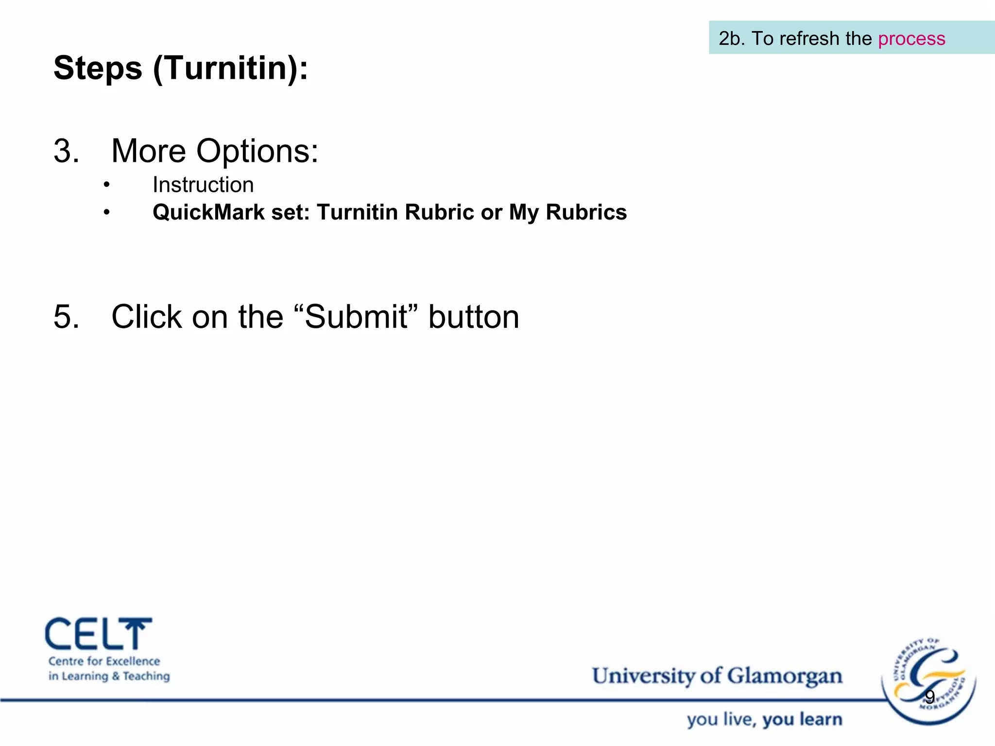 Training For Grade Mark V.2 | PPT