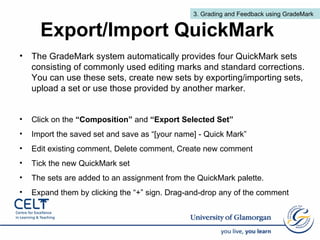 Training For Grade Mark V.2 | PPT