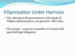 Training for self government (1907-1921) | PPTX