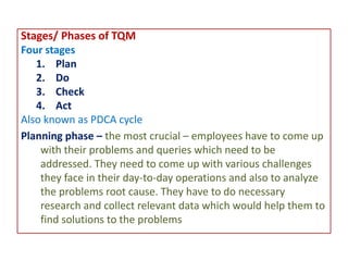Training for total quality mamangement | PPTX