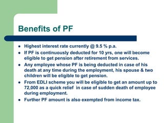 Training for worker on PF and ESIC.ppt