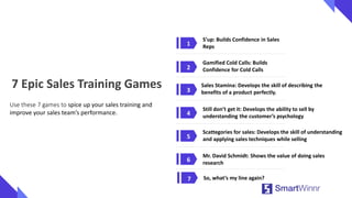 Game-based sales training | PPT