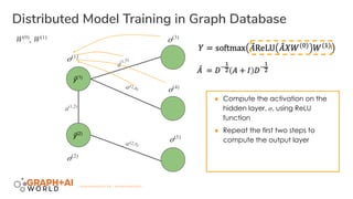 Training Graph Convolutional Neural Networks in Graph Database | PDF