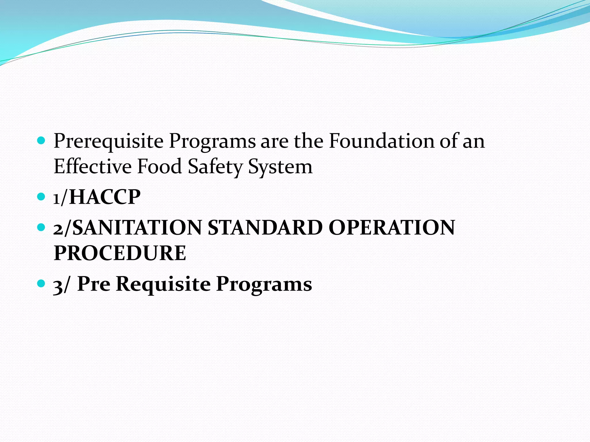 Training haccp(1) | PDF