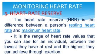Training heart rate zones | PPTX