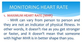 Training heart rate zones | PPTX