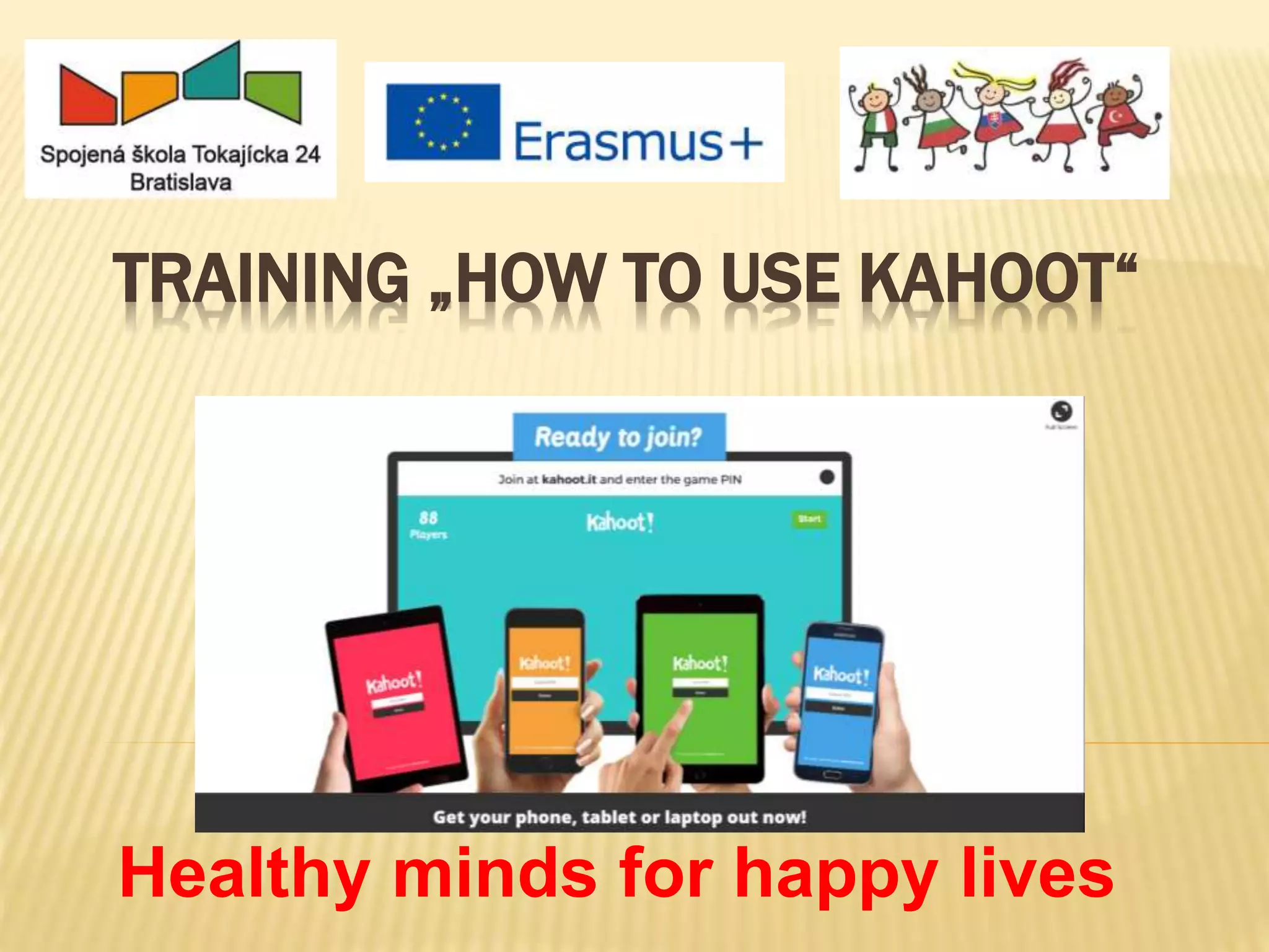 Training How to use kahoot | PPT