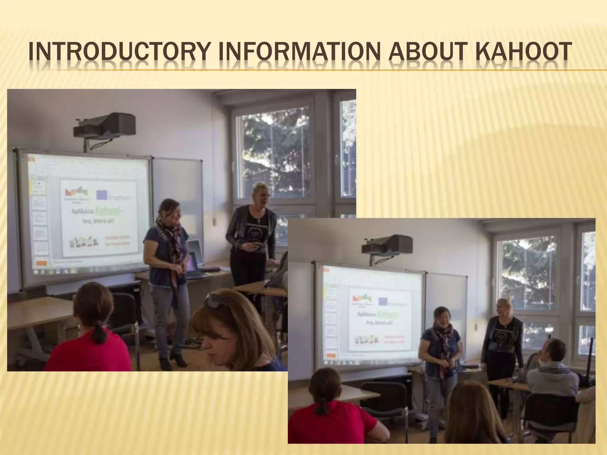 Training How to use kahoot | PPT