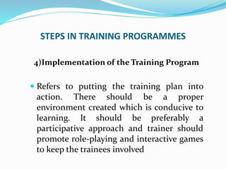 Training (HRM).pptx | Human Resources | Business