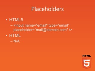 Training Html5 -CSS3 New things | PPTX