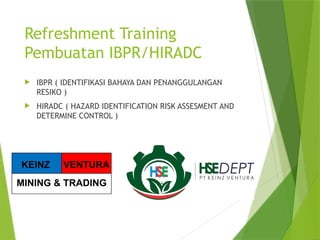 training Hazard identification risk assesment.pptx