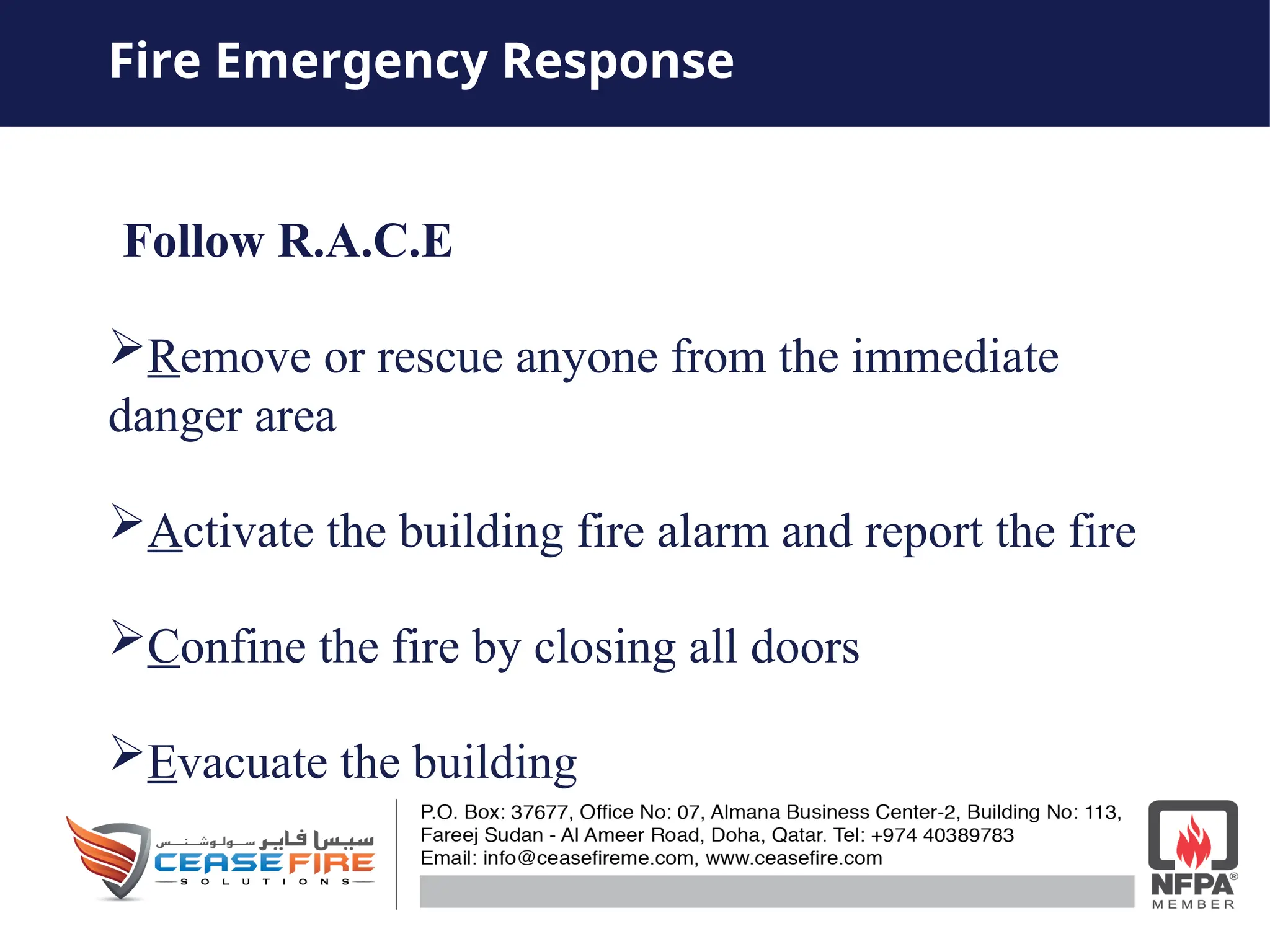 Fire alaram concept and training Details | PPT