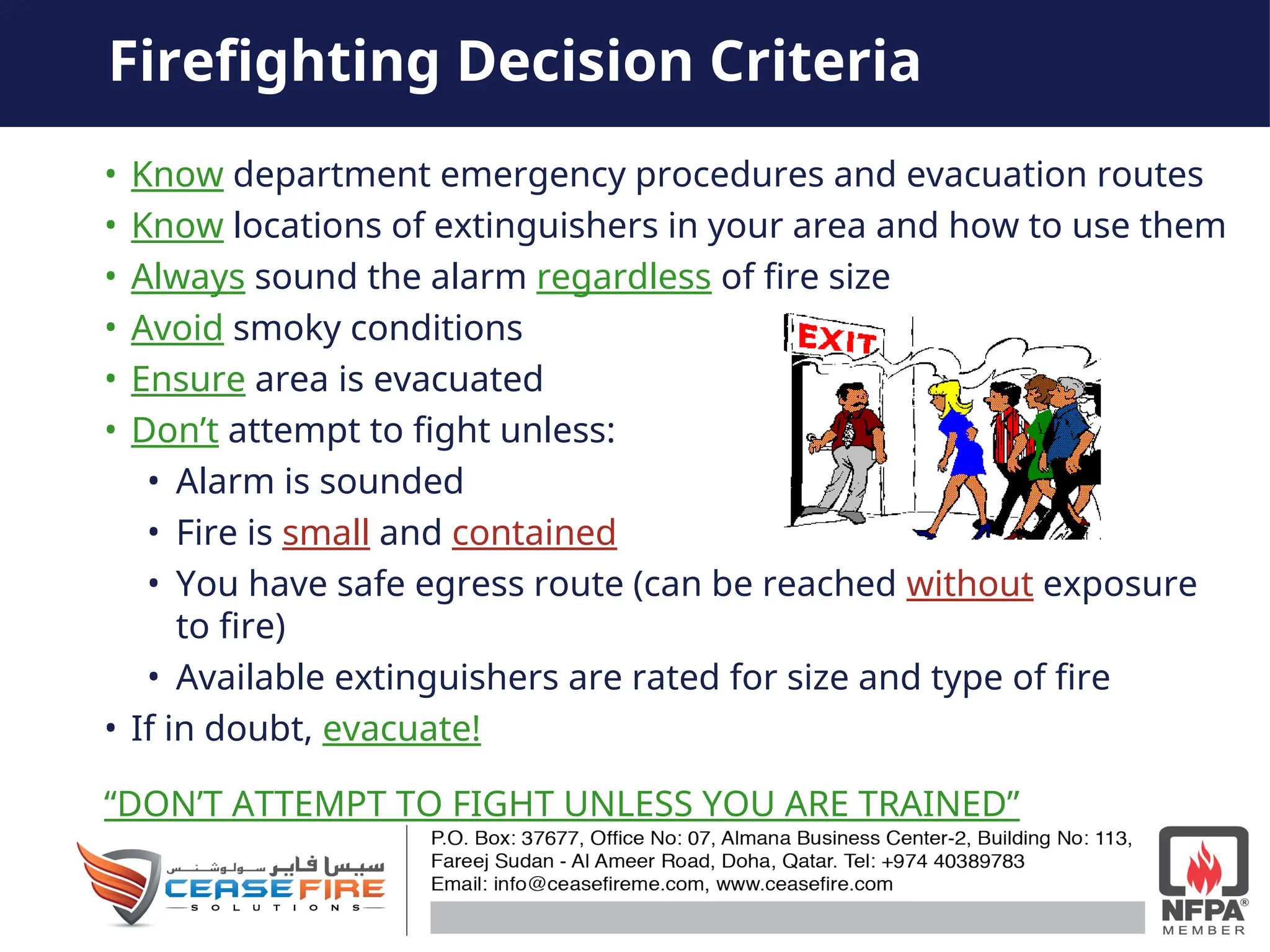 Fire alaram concept and training Details | PPT