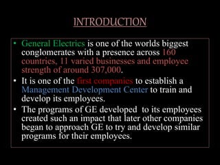 Training Activities in general motor | PPTX