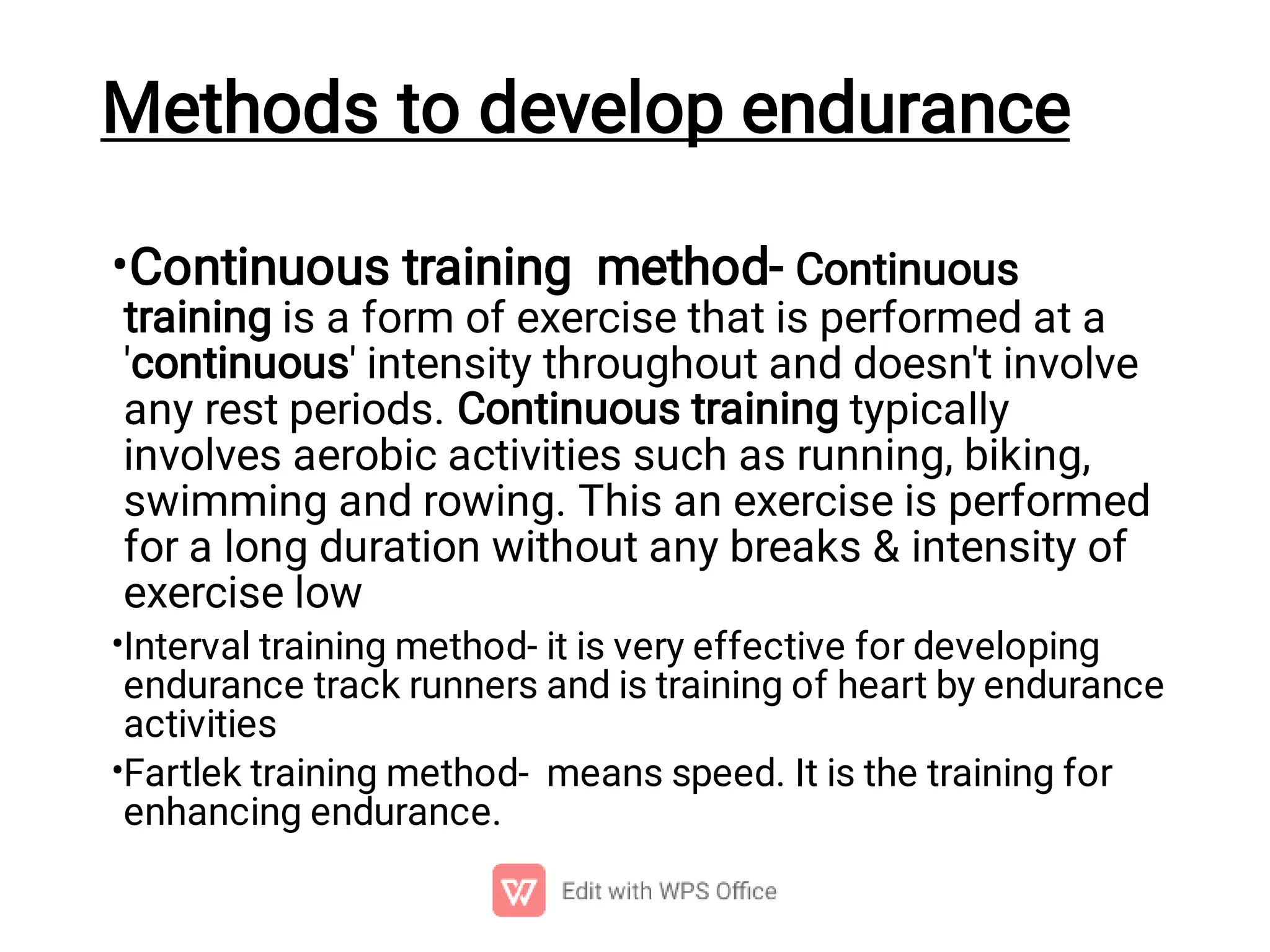 Training In Sports. Class 12 Physical education | PDF