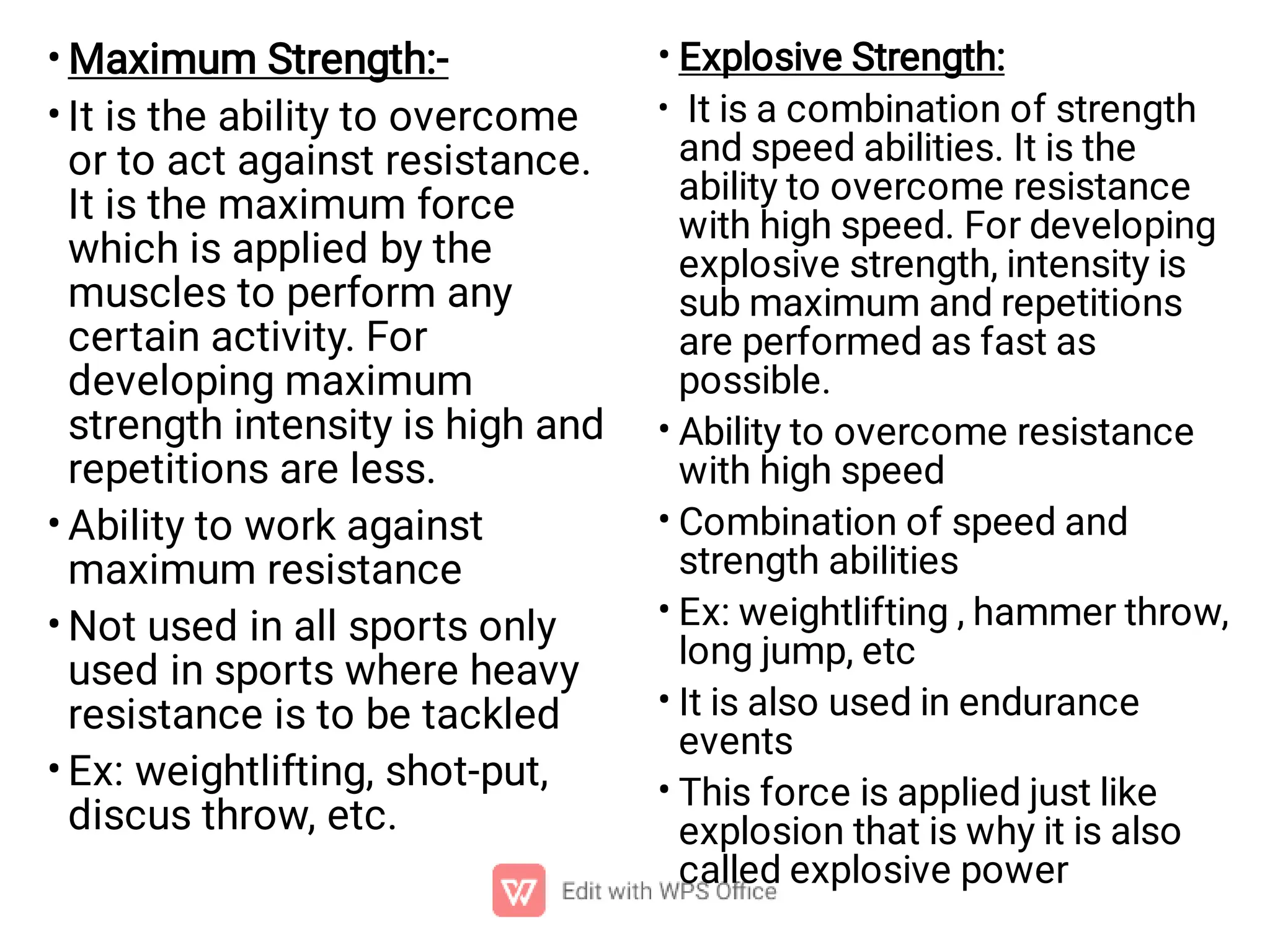 Training In Sports. Class 12 Physical education | PDF