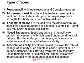 Training In Sports. Class 12 Physical education | PDF