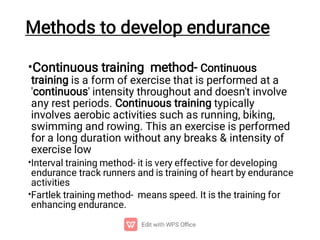 Training In Sports. Class 12 Physical education | PDF