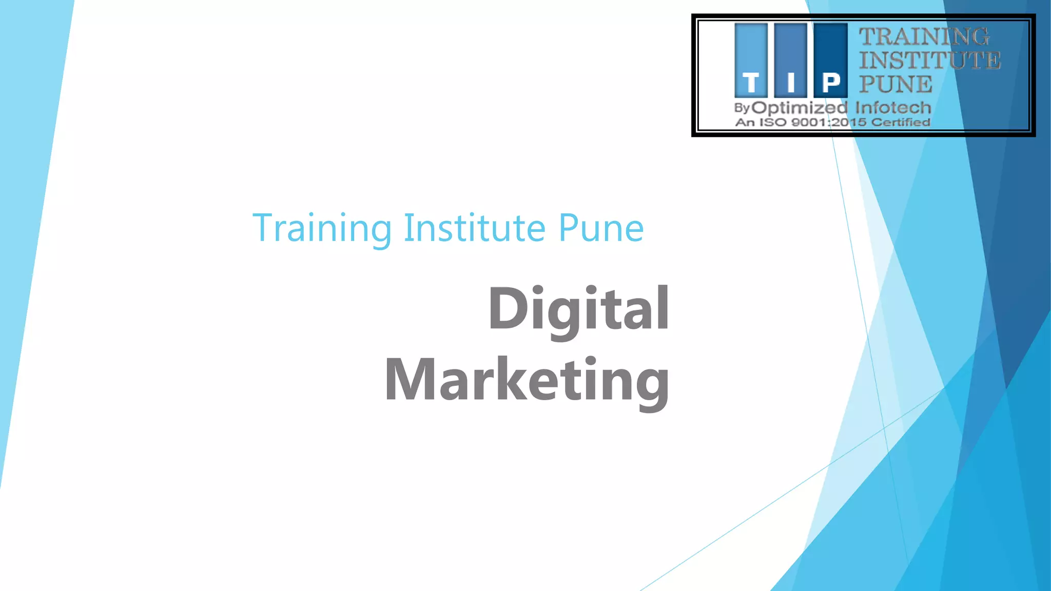Training institute pune ppt-pdf | PPT