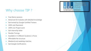 Training institute pune ppt-pdf | PPT