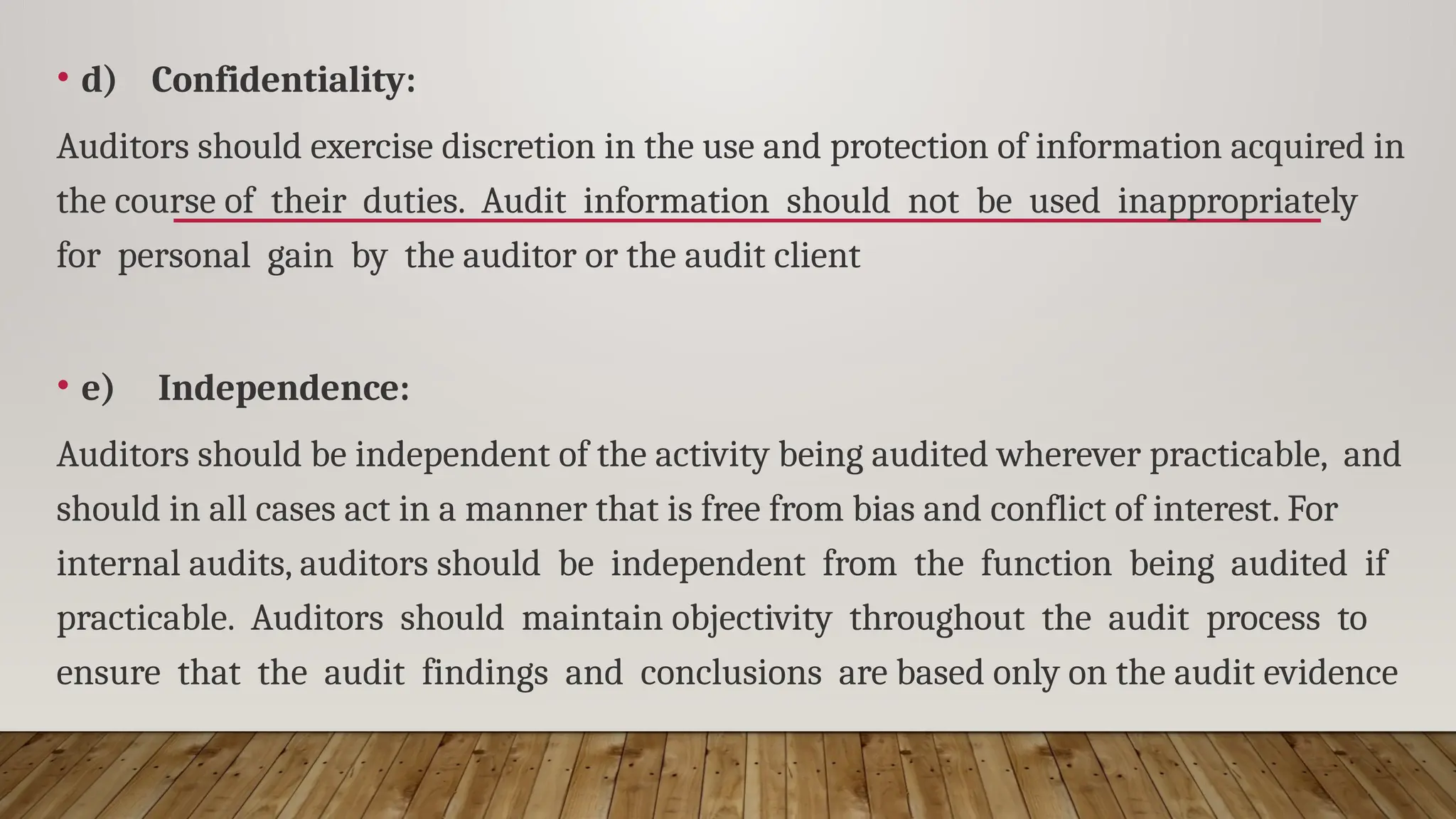 Internal Auditor Training for internal team | PPTX