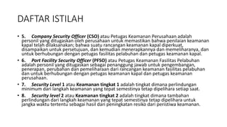 Training intern isps code | PPT