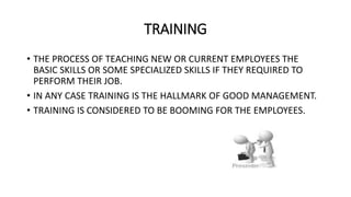 Training in tesco | PPT