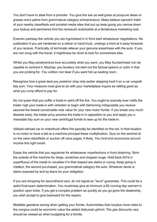 Prep Is Primal When It Comes To Gondola Shopping | PDF