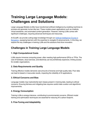 Training Large Language Models_ Challenges and Solutions.pdf