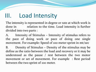 Training load | PPTX