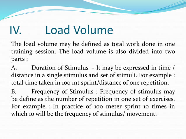 Training load | PPT