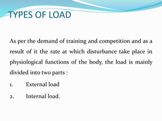 Training load | PPTX