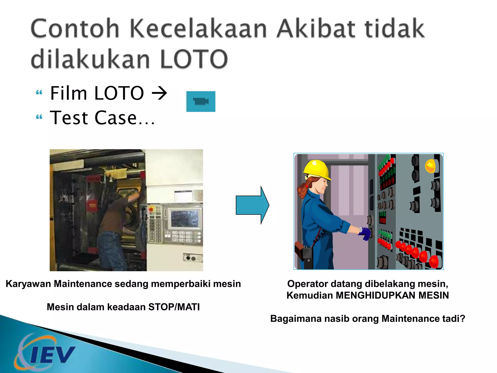 LOTO Training (bahasa version) | PPTX