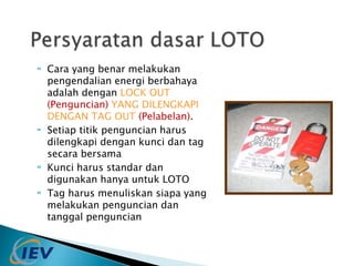 LOTO Training (bahasa version) | PPTX