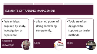 Training management | PPT