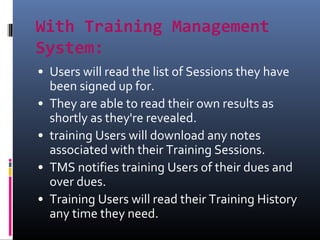 Training management system | PPT