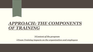 Training manual | PPTX