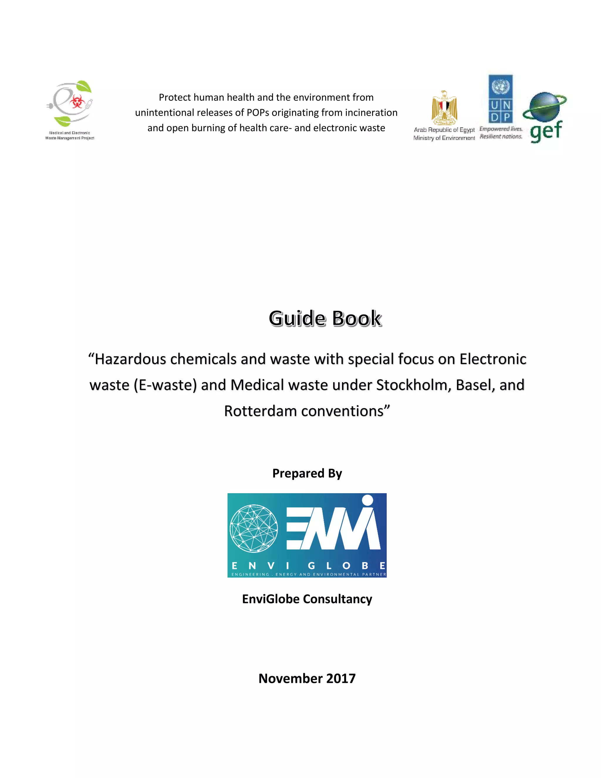 Guide Book “Hazardous chemicals and waste with special focus on ...